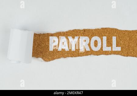 Payroll Presentation Background Stock Photo - Alamy