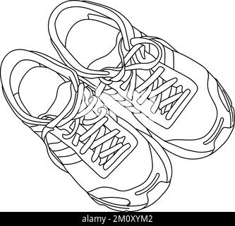 Snickers line drawing. Vector illustration Stock Vector Image & Art - Alamy