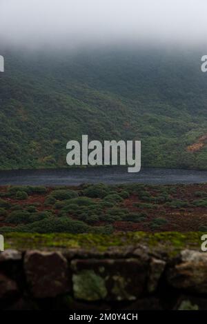 Bay Lough lake in Clogheen, county Tipperary in Ireland. The lake sits ...