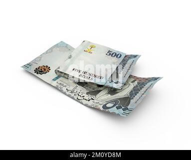 3D Stack of Saudi riyal notes Stock Photo - Alamy