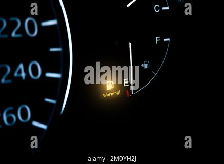Diesel fuel yellow warning sign Stock Photo - Alamy