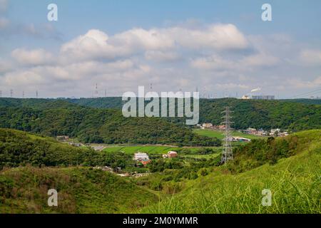 Nature landscape around the Pushin Ranch at Taiwan Stock Photo - Alamy