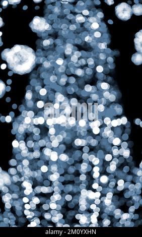 Blurred Multi-Color Christmas Illumination Stock Photo - Alamy