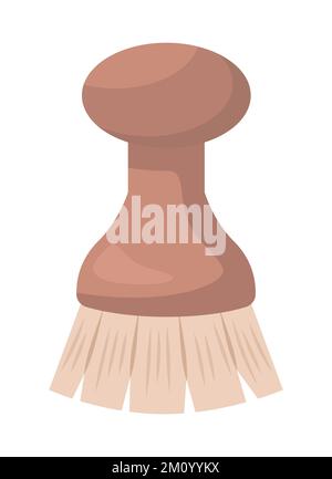 Brush semi flat color vector object Stock Vector Image & Art - Alamy