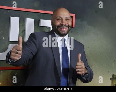 LOS ANGELES - DEC 8: Colton Dunn at the The Recruit Netflix Seriews ...