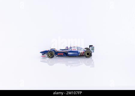 Miniature car Renault formula 1 Red Bull RB6 2010 of Sebastian Vettel ...