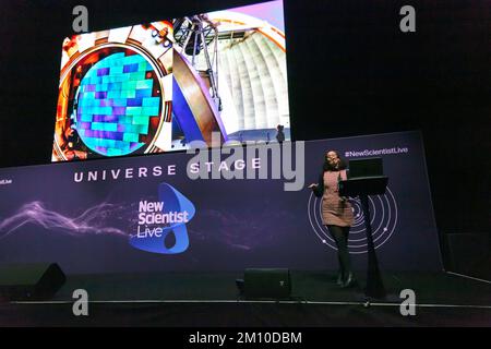 Dr. Alexandra Amon giving a talk entitled "Our place in the Universe ...