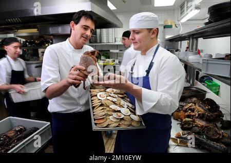 Stephane Delourme, Head Chef of The Seafood Restaurant in Padstow ...