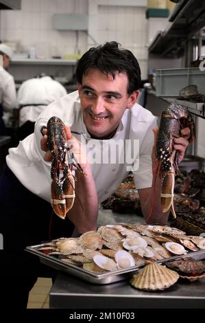 Stephane Delourme, Head Chef of The Seafood Restaurant in Padstow ...