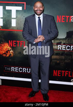LOS ANGELES - DEC 8: Colton Dunn at the The Recruit Netflix Seriews ...