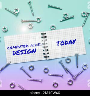 Conceptual display Computer Aided Design. Conceptual photo CAD ...