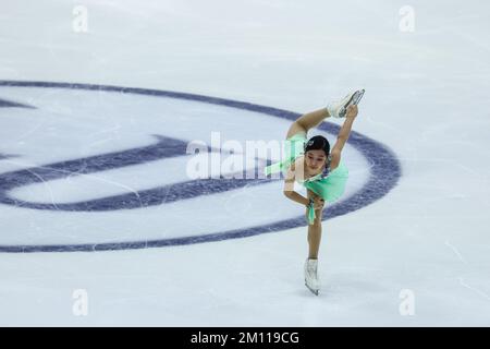 Jia Shin during the ISU Grand Prix of Figure Skating Final 2022 at ...