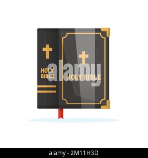 Holy bible book. Front view. The word of God Stock Vector Image & Art ...