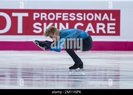 Turin, Italy. 08th Dec, 2022. Sara Conti and Niccolò Macii (ITA ...