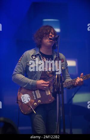 Austin City LImits - Ryan Adams in concert Stock Photo - Alamy