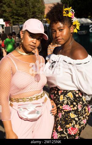 Afropunk Festival - Crowd Fashion Stock Photo - Alamy