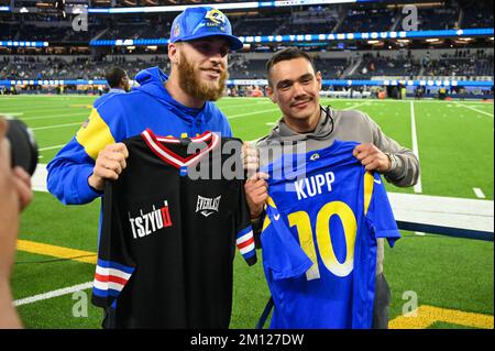 Australian boxer Tim Tszyu in action against United States boxer ...