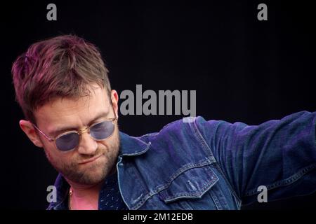 The Bonnaroo Music and Arts Festival - Damon Albarn in concert Stock ...