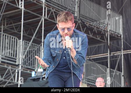 The Bonnaroo Music and Arts Festival - Damon Albarn in concert Stock ...