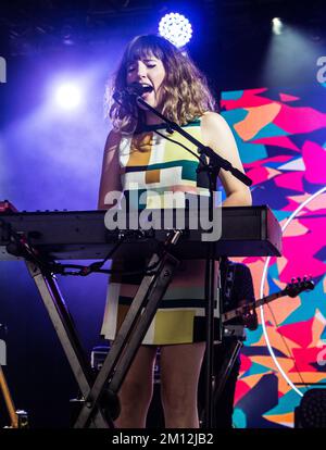 The Bonnaroo Music and Arts Festival - Oh Wonder in concert Stock Photo ...