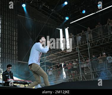 The Bonnaroo Music and Arts Festival - Passion Pit in concert Stock ...