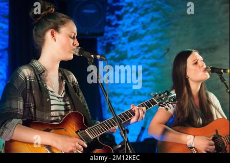 SXSW - The Staves in concert Stock Photo - Alamy