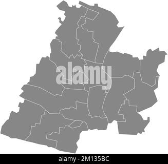 Gray map of MINDEN, GERMANY Stock Vector Image & Art - Alamy