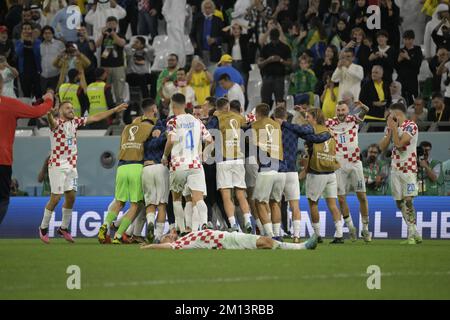 Croatia vs Brazil, Estadio Education City, doha, qatar - 09 Dec 2022 ...