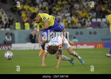 Croatia vs Brazil, Estadio Education City, doha, qatar - 09 Dec 2022 ...
