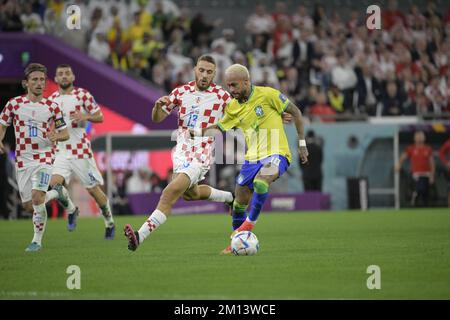 Croatia vs Brazil, Estadio Education City, doha, qatar - 09 Dec 2022 ...