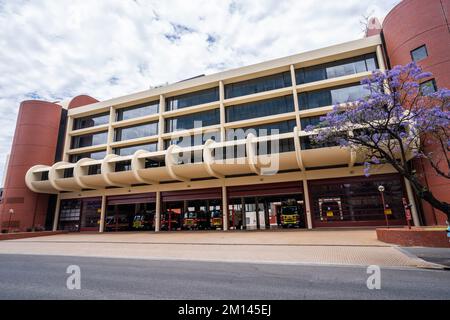 Fire station of the South Australian Metropolitan fire service exterior ...
