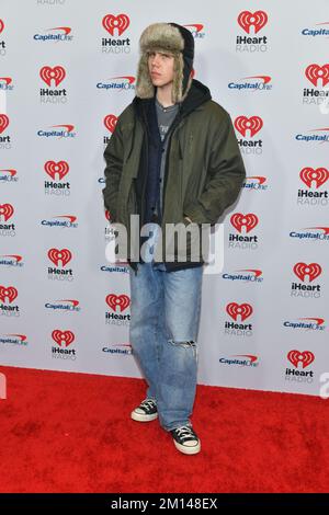 The Kid LAROI attends the Z100's iHeartRadio Jingle Ball 2022 at ...