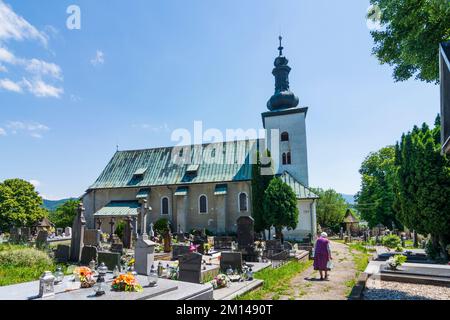 Prievidza (Priwitz): Church of the Assumption in , , Slovakia Stock ...