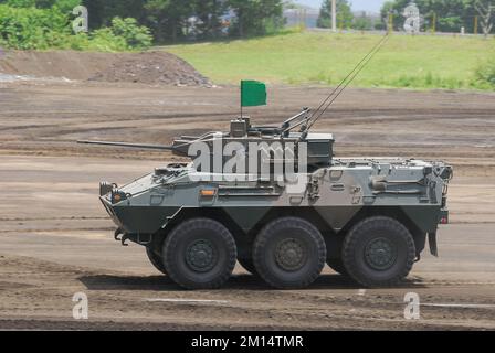 The Type 87 armored reconnaissance vehicle of Japan Ground Self-Defense ...