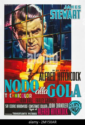 JAMES STEWART in ROPE (1948), directed by ALFRED HITCHCOCK. Credit ...