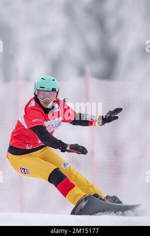 Winterberg, Germany. 10th Dec, 2022. Snowboard, World Cup, Qualification, Individual, Parallel ...