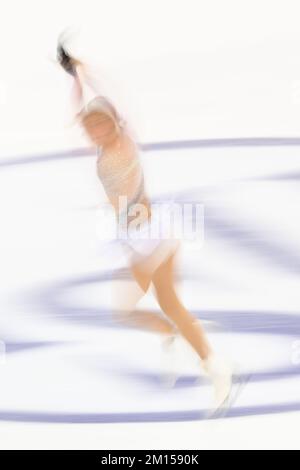 Loena HENDRICKX (BEL), during Senior Women Short Program, at the ISU ...