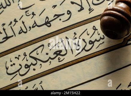 The Holy Quran Chapter 29th Surah Al-Ankabut, Para 20-21 in Quran Surah ...