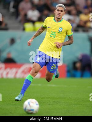 Brazil's Pedro during the FIFA World Cup Group G match at the Lusail ...