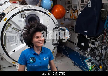 ISS - 01 October 2022 - ESA (European Space Agency) astronaut and Expedition 68 Flight Engineer ...