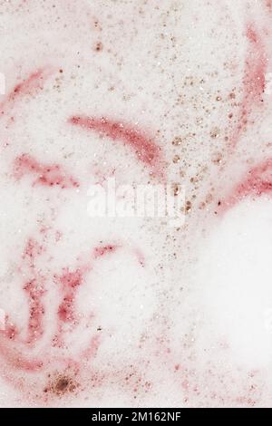 Print of blood in the water with foam Stock Photo - Alamy