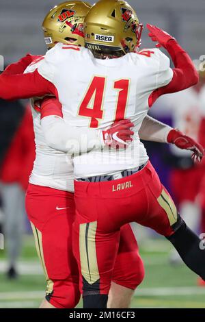 Oct 31 2022, London Ontario Canada. Laval Rouge et Or defeat the ...