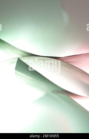 Circular paper art with straight edges and curved edges Stock Photo - Alamy