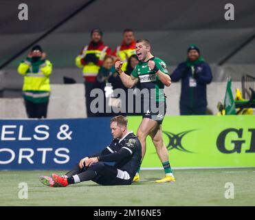 The Sportsground, Galway, Ireland. 10th Dec, 2022. EPCR Challenge Cup ...