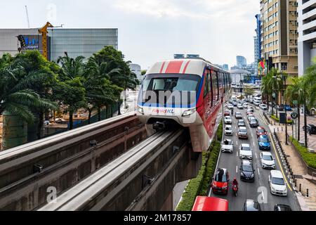 Kuala Lumpur, Malaysia - November 5, 2022: Malayan Railways Limited ...
