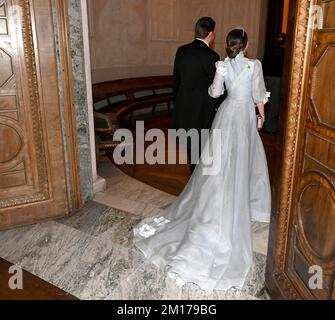 Stockholm, Sweden. 10th Dec, 2022. Princess Sofia and speaker of the ...