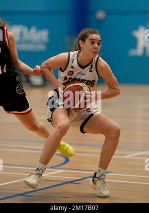 Cardiff, Wales, 10, December, 2022, Shanice Beckford-Norton (Lions) (L ...