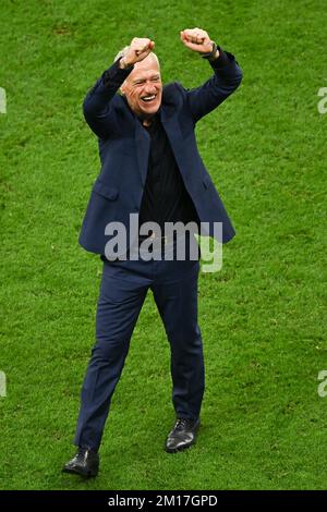 Head coach Didier Descamps during England v France match of the Fifa ...