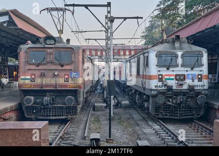 An Indian-made diesel-electric locomotive of the WDP-4D class at ...