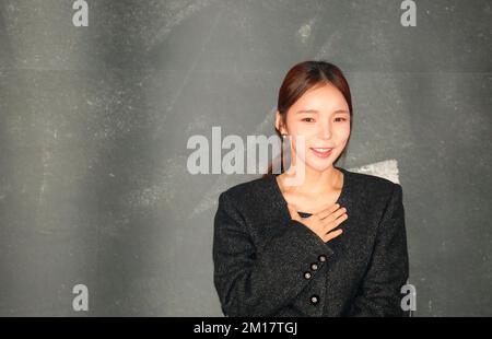 Park Jin-Joo, Dec 8, 2022 : South Korean actress Park Jin-Joo attends a press conference after a ...